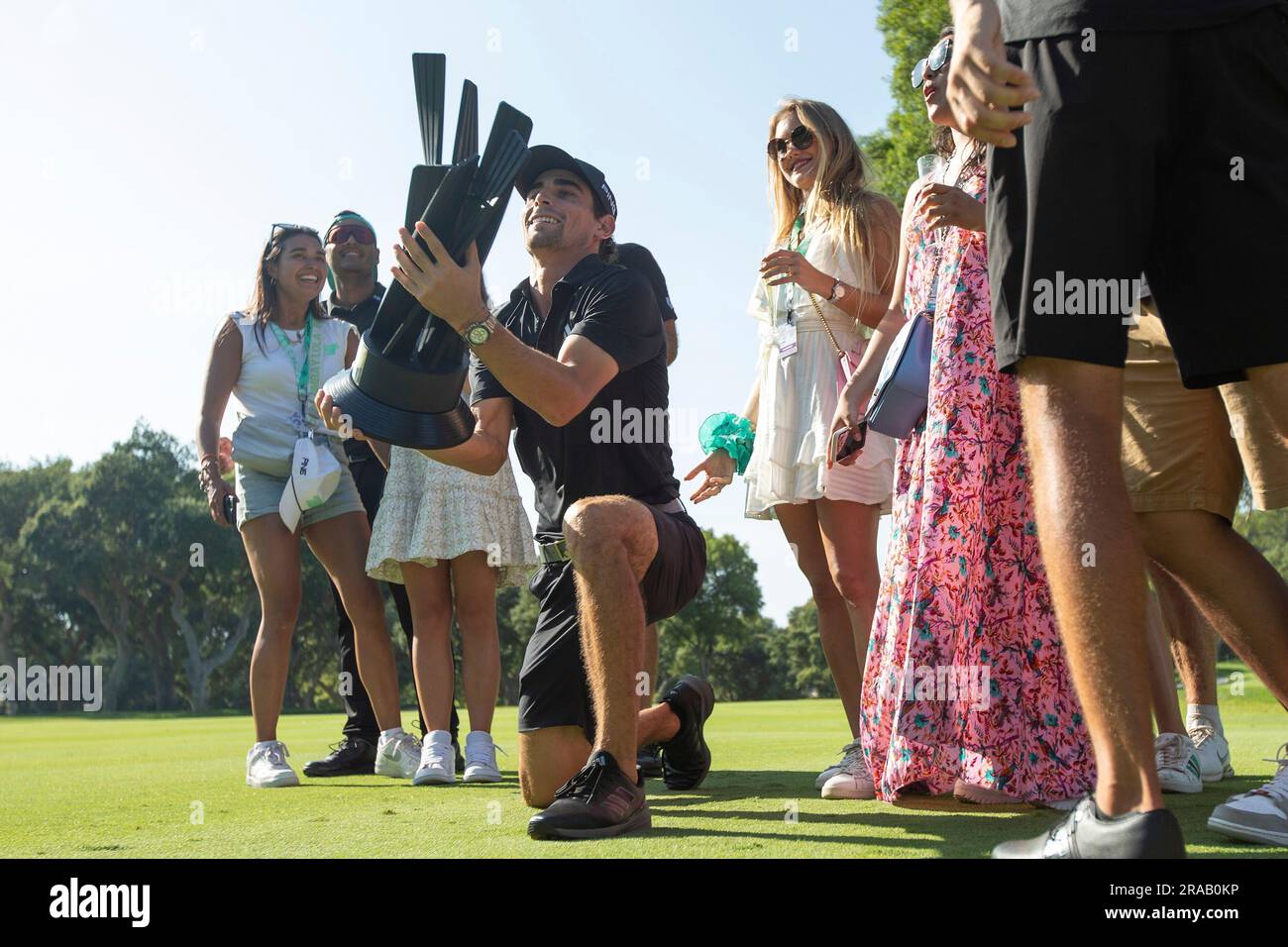 Captain Joaquín Niemann of first place team champions Torque GC ...