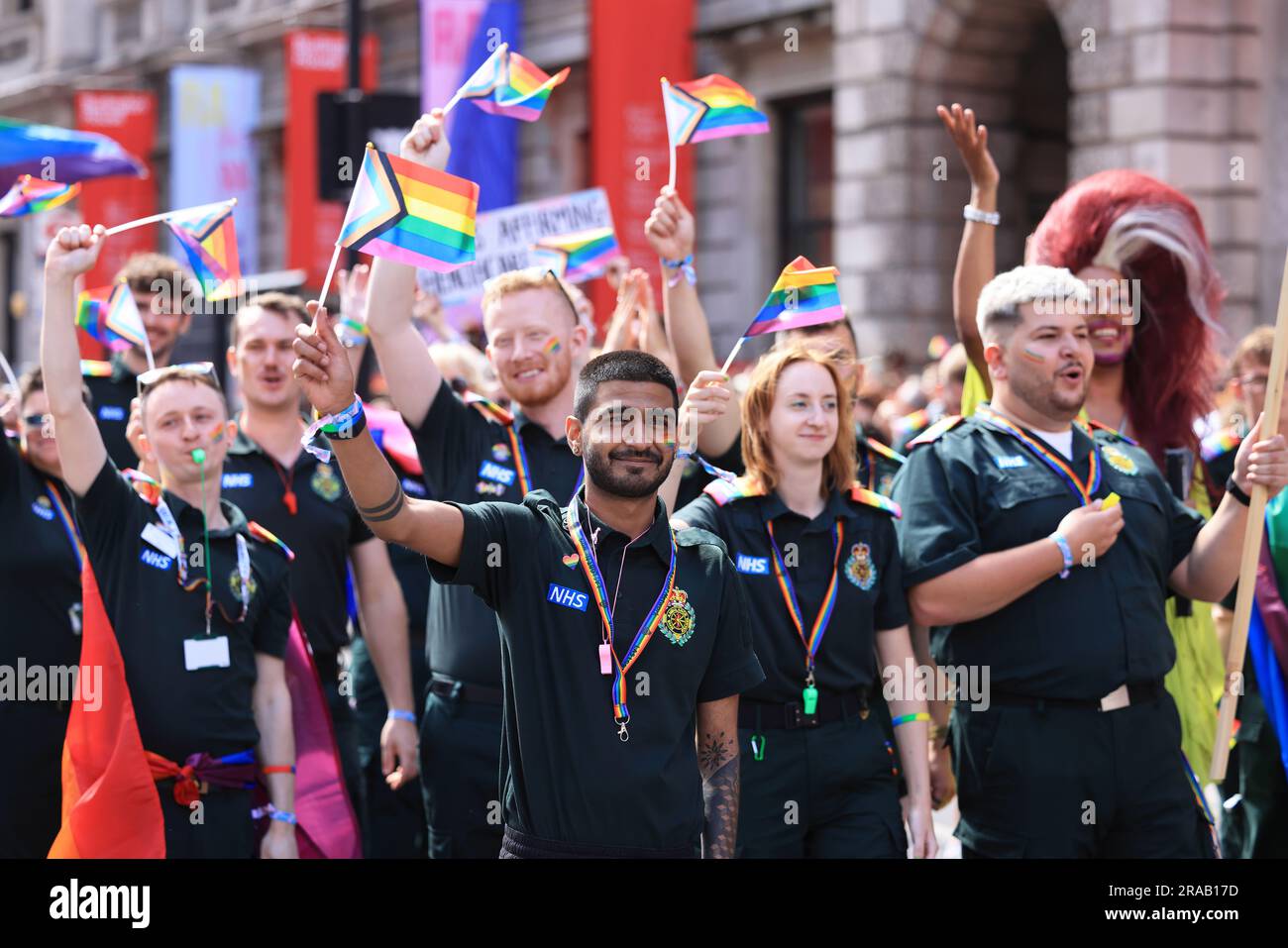 The annual Pride march in London 2023, UK Stock Photo - Alamy
