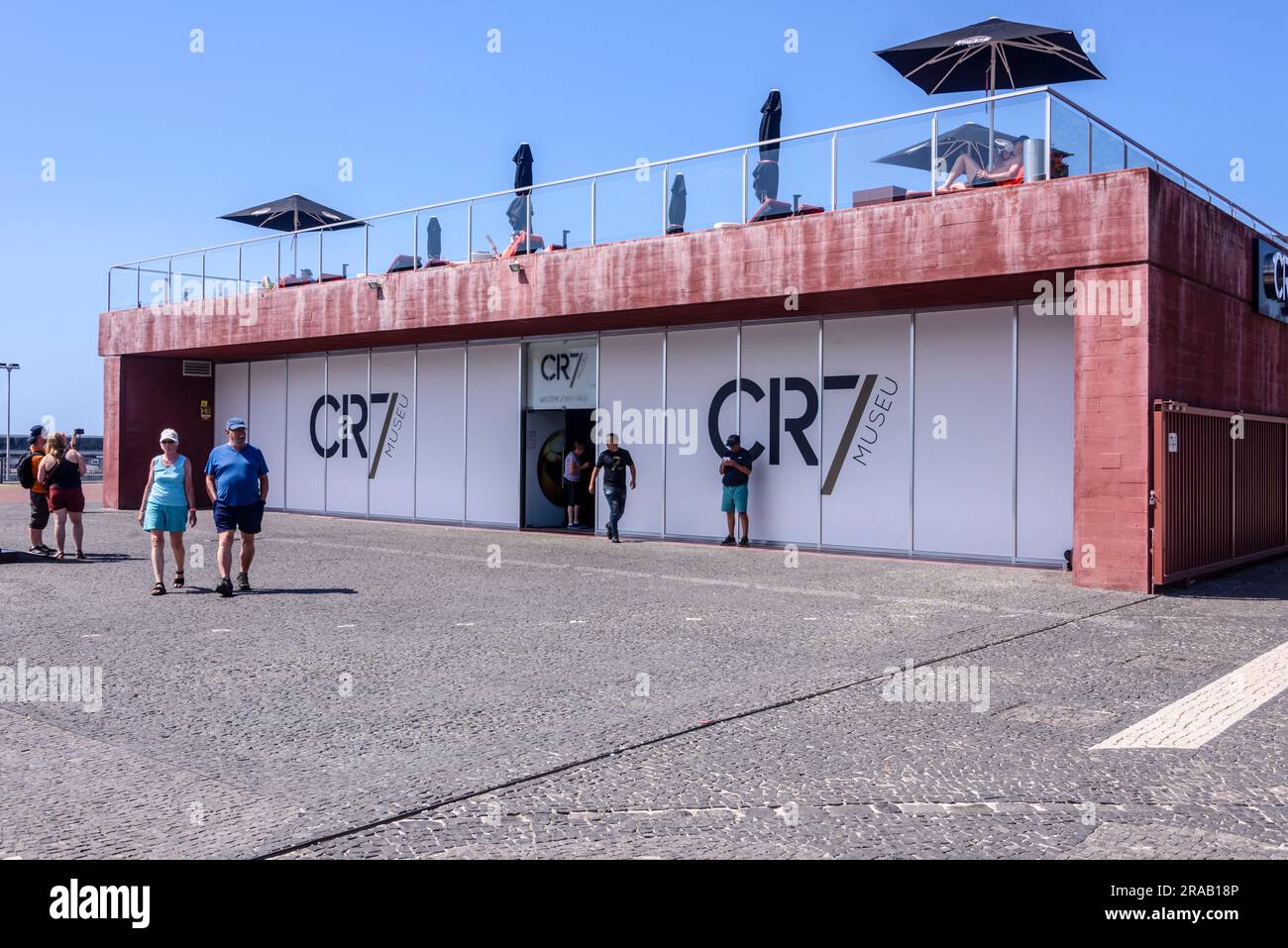 CR7 Museum dedicated to Christiano Ronaldo, Funchal, Madeira Stock ...