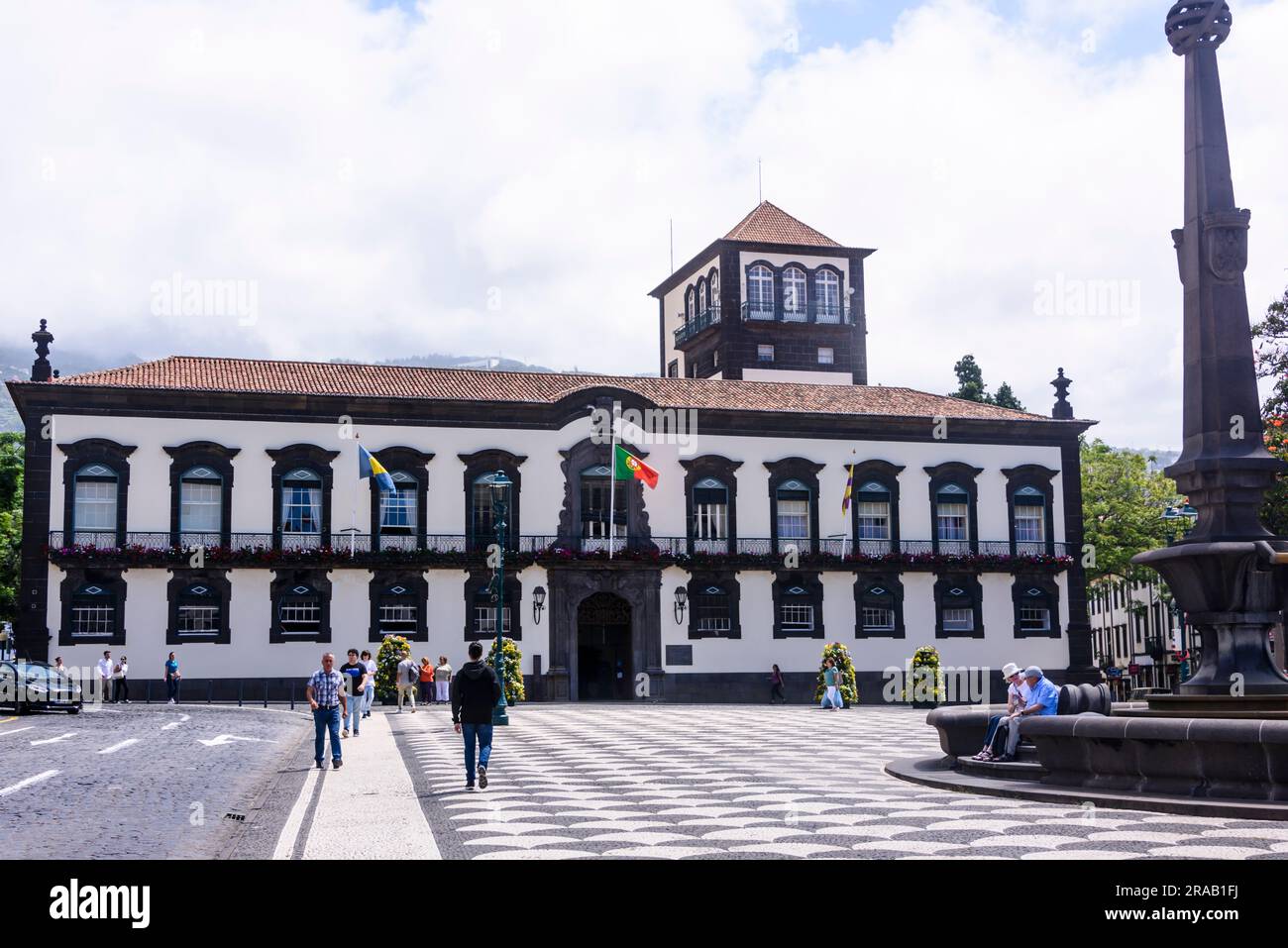 Câmara Municipal do Funchal (Funchal Town Hall), built in 1758, Funchal ...