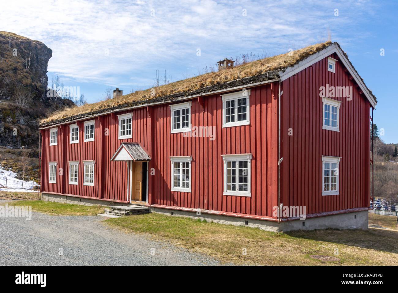 Kjelden building (former coaching inn) at Sverresborg Trøndelag Folk ...