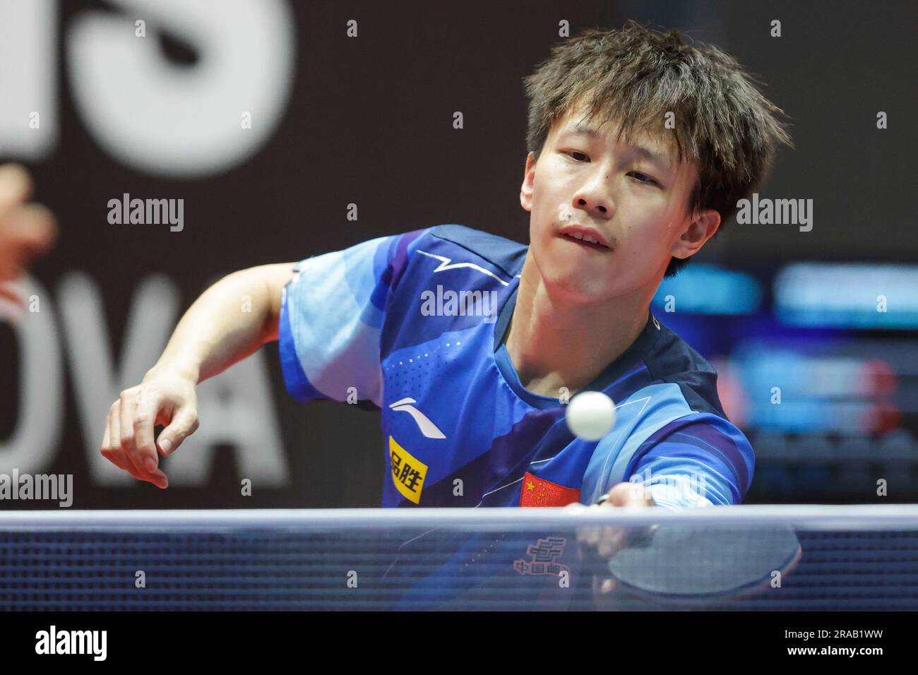 Mens table tennis doubles final hi-res stock photography and images - Alamy