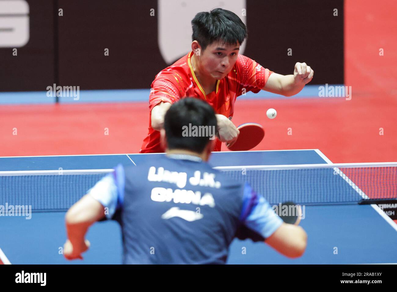 Mens doubles final hi-res stock photography and images - Alamy