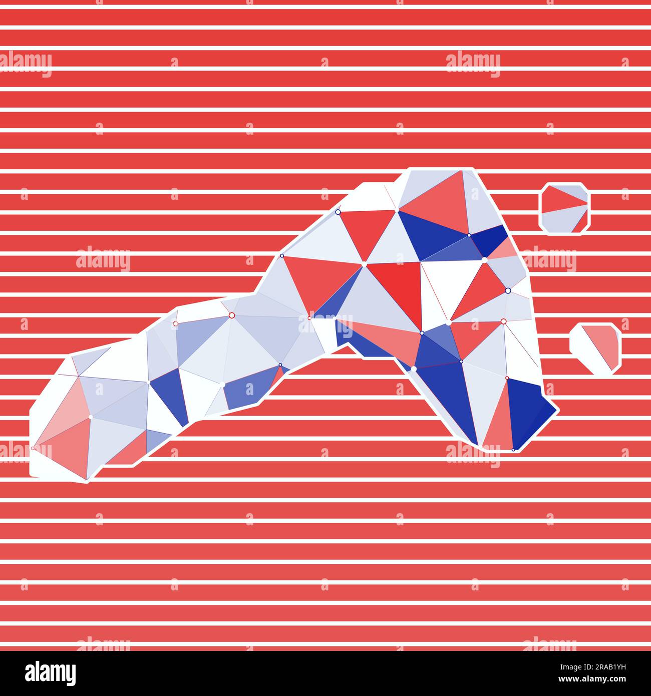 Island ko lipe map Stock Vector Images - Alamy