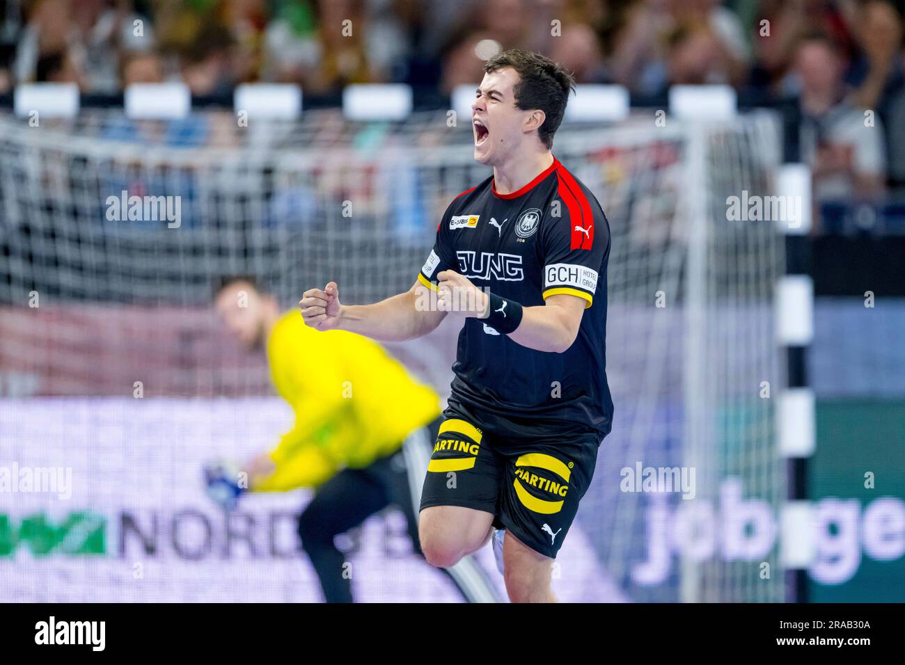 Berlin, Germany. 02nd July, 2023. Handball: World Cup, U-21, Germany ...