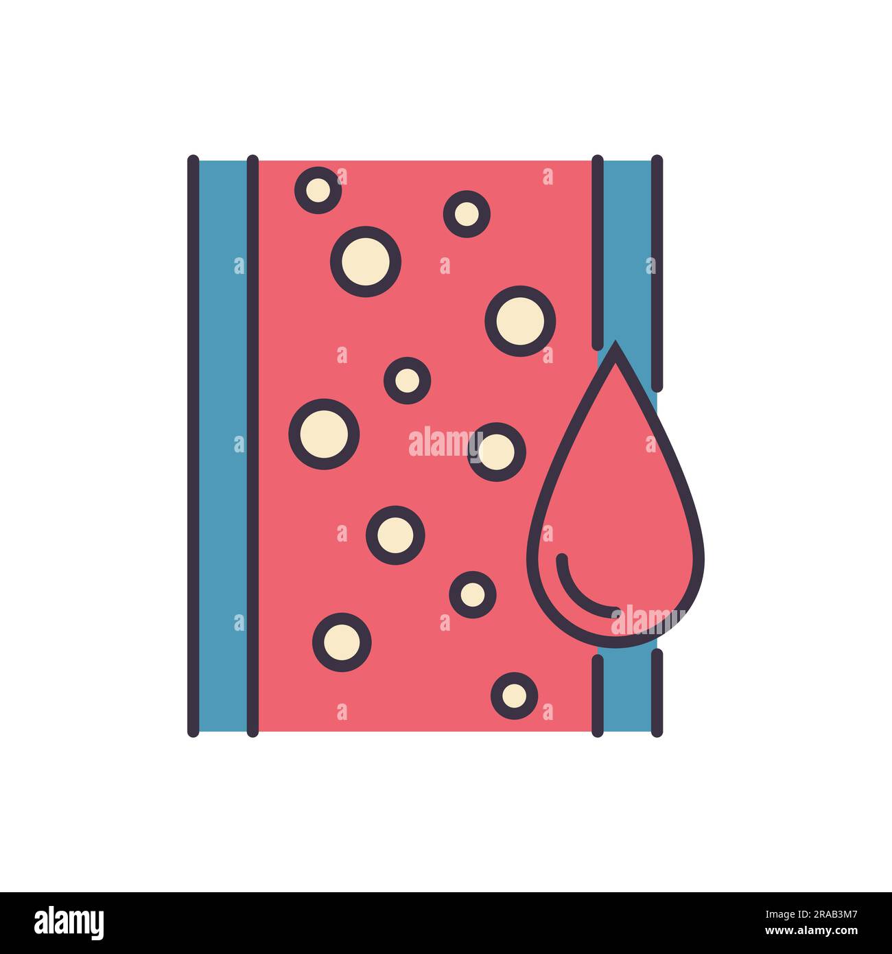 Blood Vessel Vector Icons Stock Vector Image & Art - Alamy