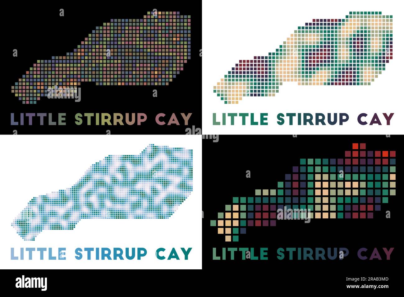 Little Stirrup Cay map. Collection of maps of Little Stirrup Cay in ...