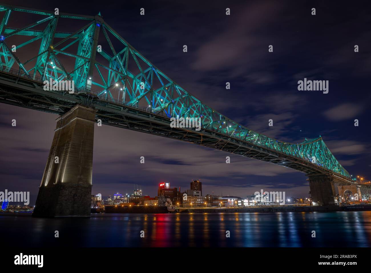 Montreal, the Jacques Cartier Bridge was the first in the world to be ...