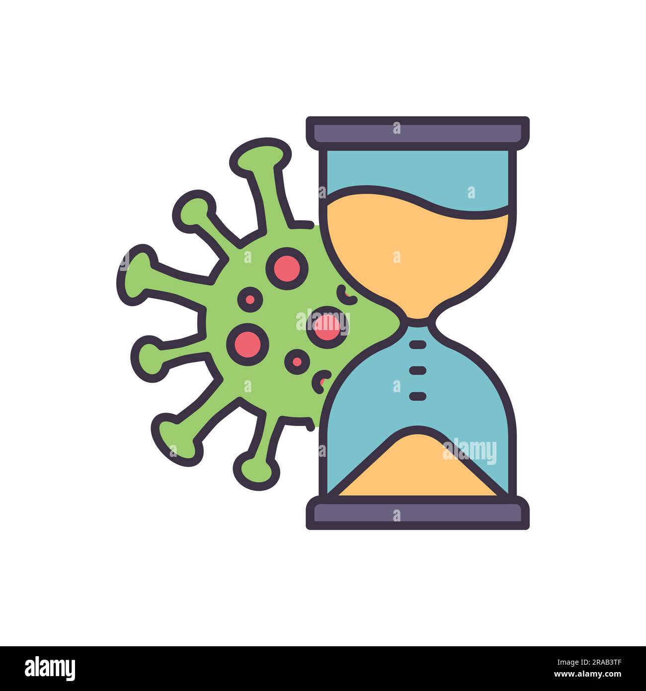 Incubation period related vector icon Stock Vector Image & Art - Alamy
