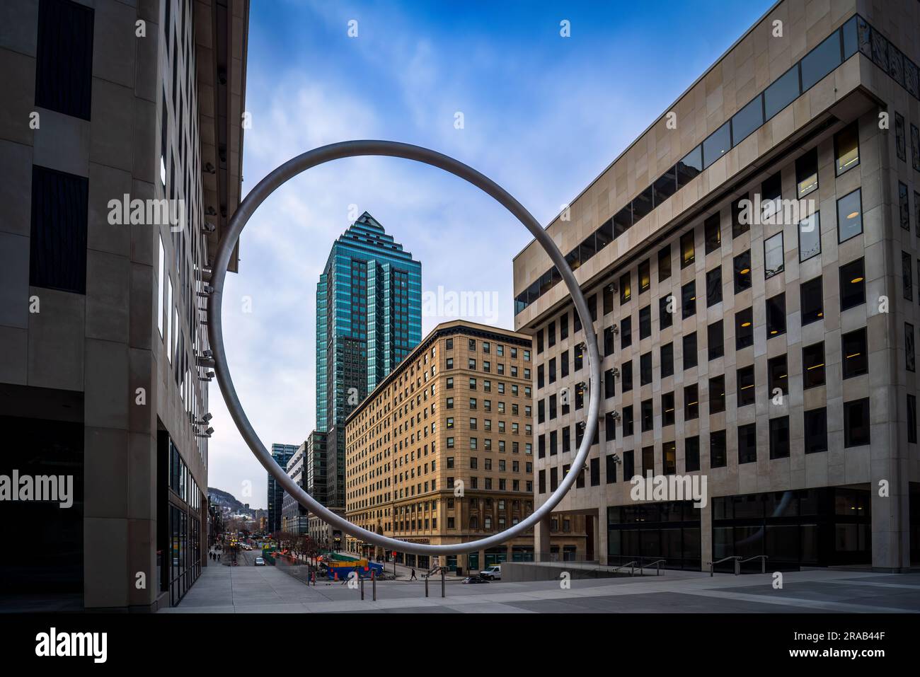 Place ville marie view hi-res stock photography and images - Alamy