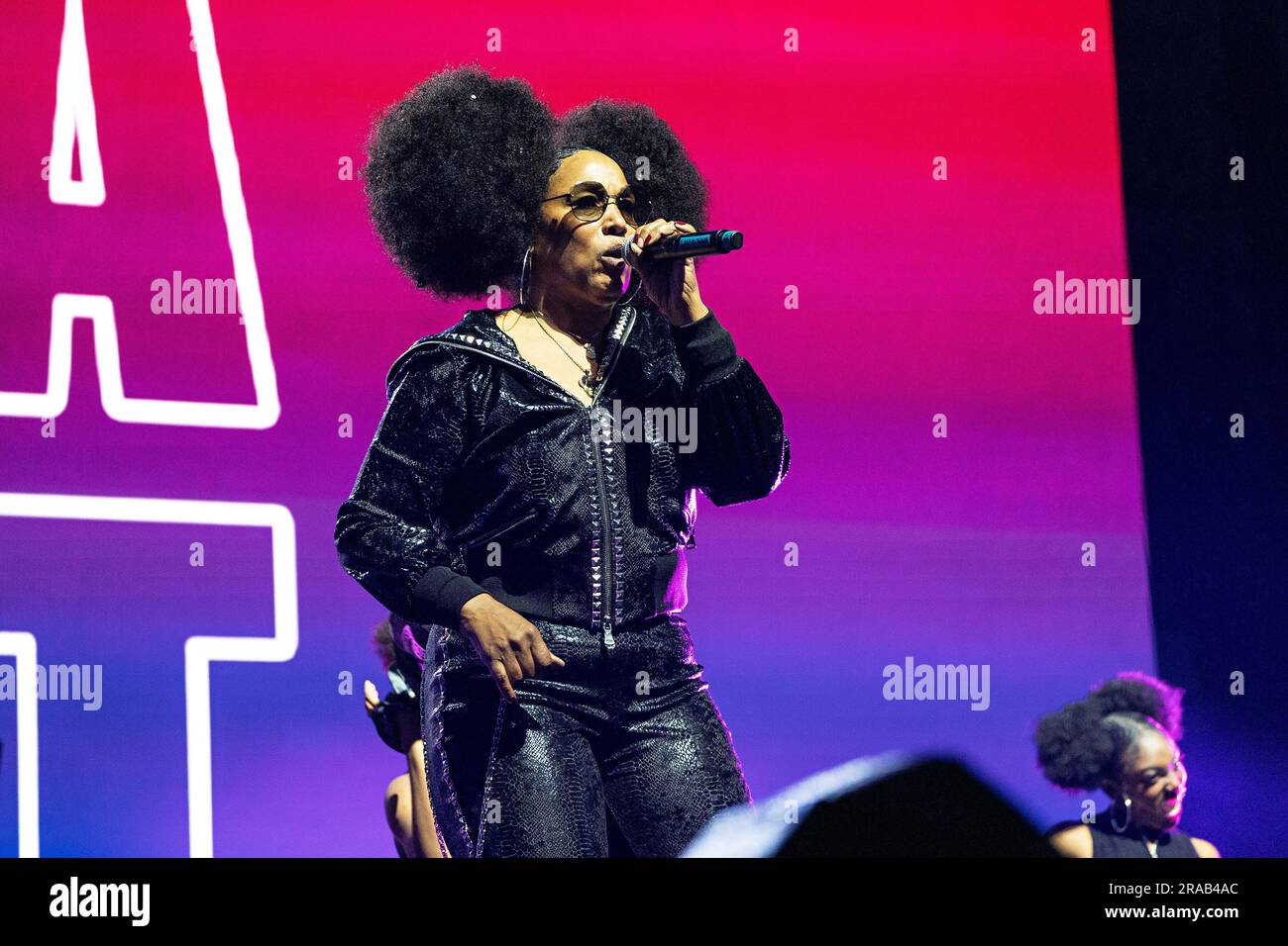 The Lady of Rage performs at the Essence Festival on Saturday, July 1 ...