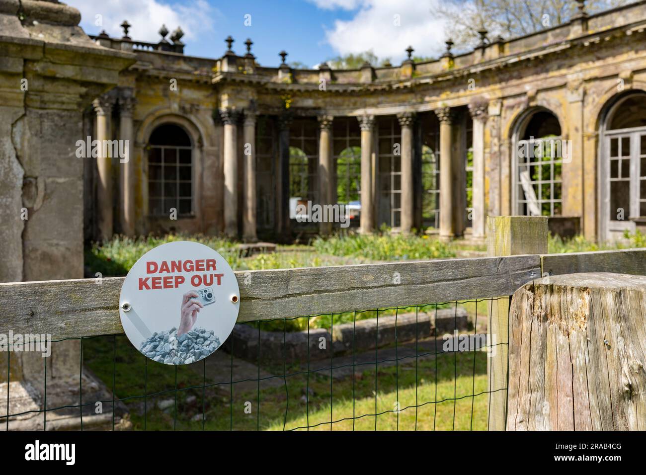 The Grand Entrance, Trentham Hall, Stoke-on-Trent, Staffordshire ...