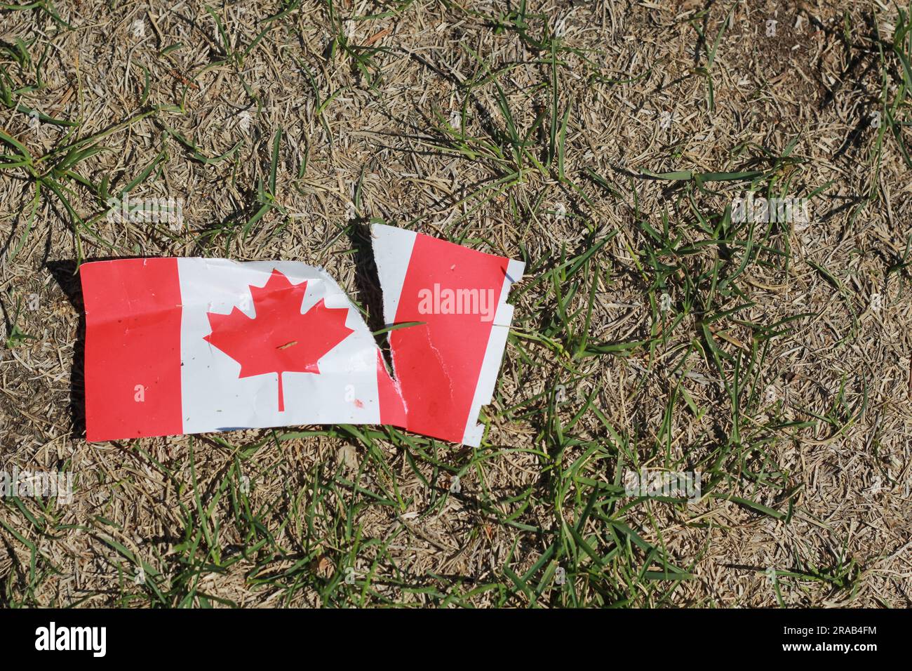 Canada day flag hi-res stock photography and images - Alamy