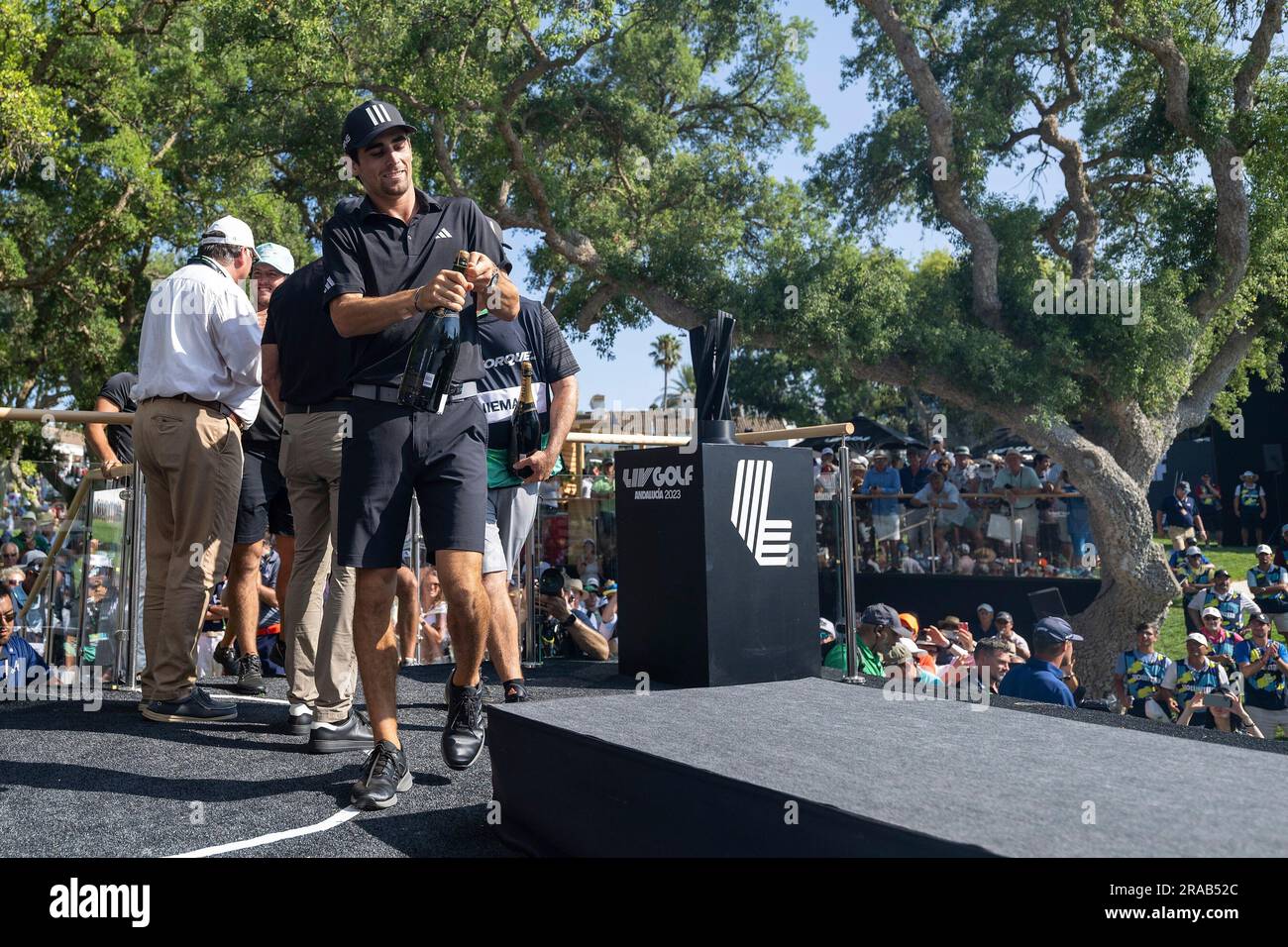 Captain Joaquín Niemann of first place team champions Torque GC ...