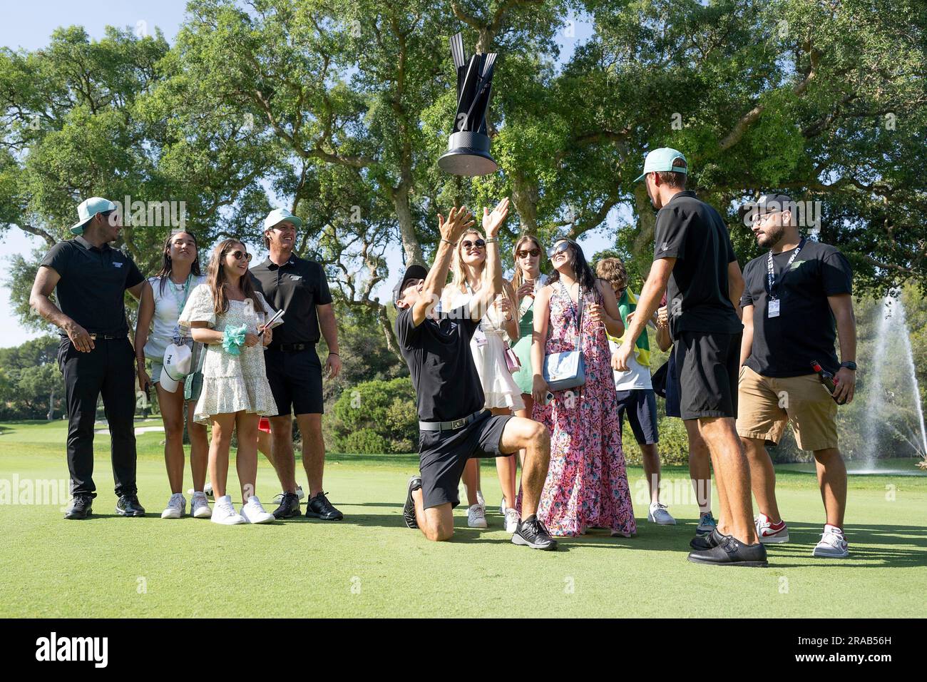 Captain Joaquín Niemann of first place team champions Torque GC ...