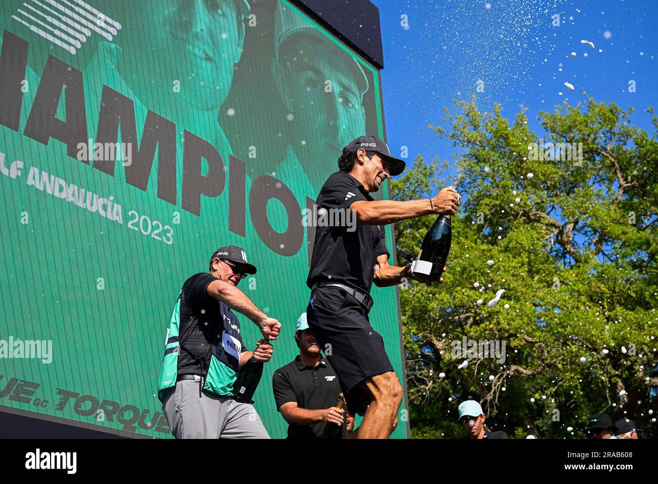 First place team champions Torque GC, Captain Joaquín Niemann of Torque ...