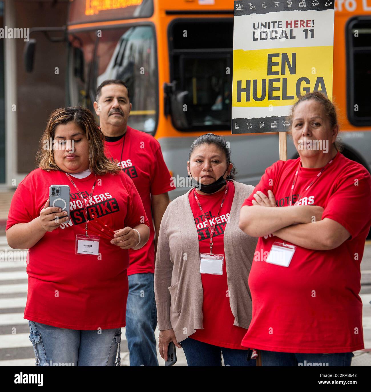 Unite here local 11 hi-res stock photography and images - Alamy
