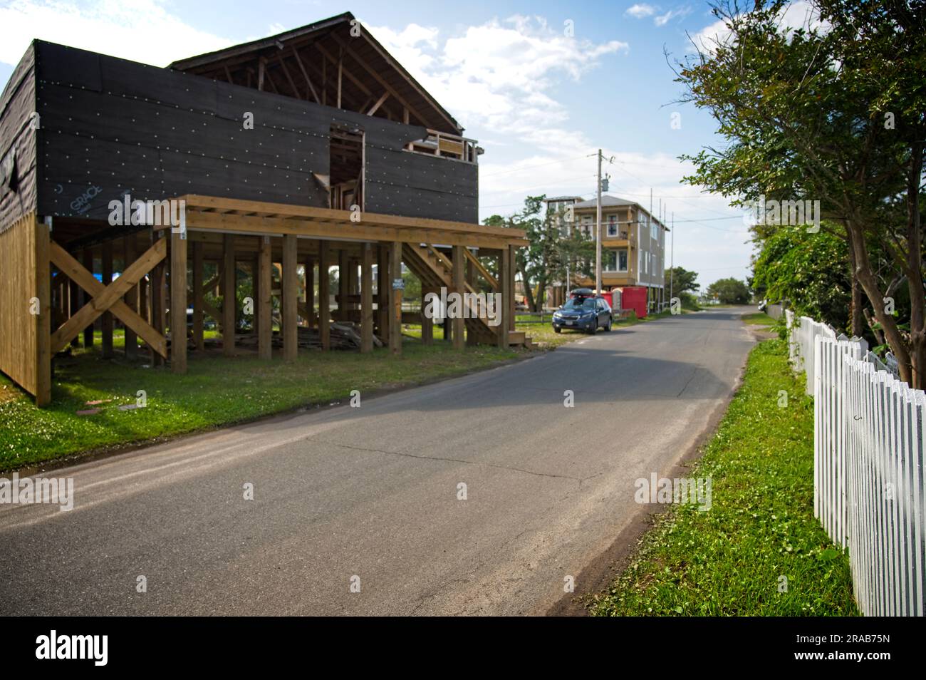 UNITED STATES - June 2023: Corkey's Store seen here after it was raised ...