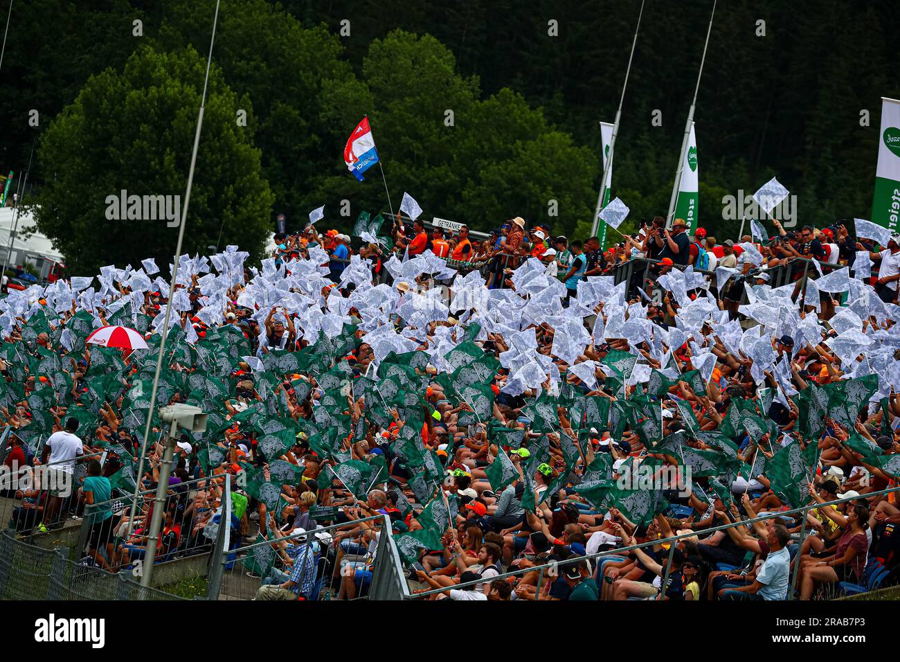 Public/Tifosi/Fan/Grandstand during the Austrian GP, Spielberg 29 June ...