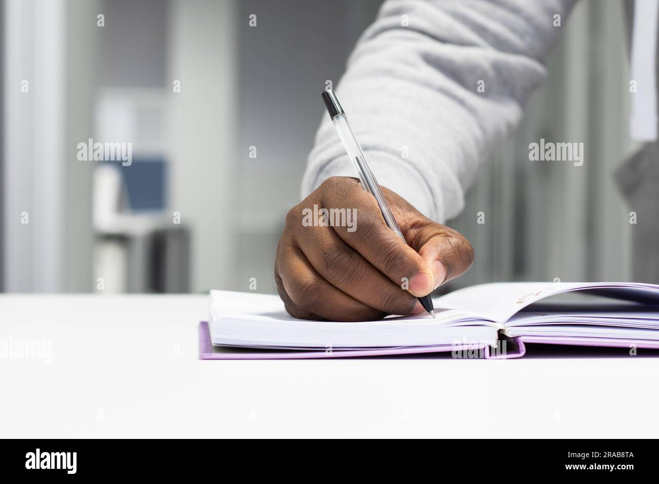 Training writing hi-res stock photography and images - Alamy