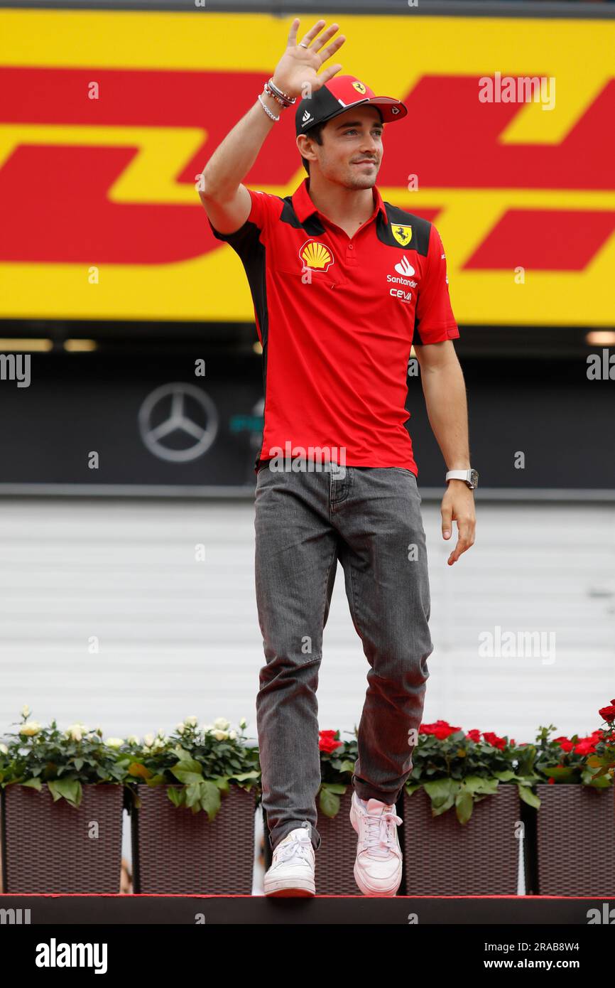 Leclerc ferrari monaco hi-res stock photography and images - Alamy