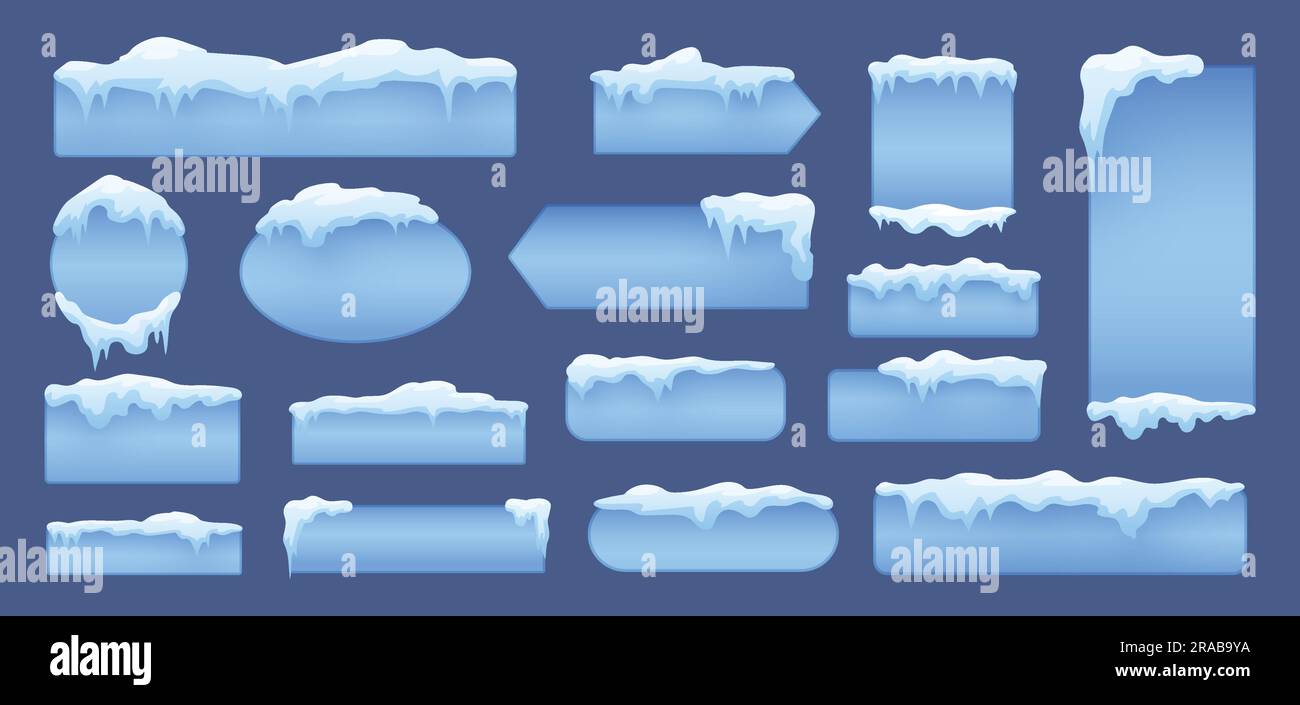 Snow drift roof Stock Vector Images - Alamy