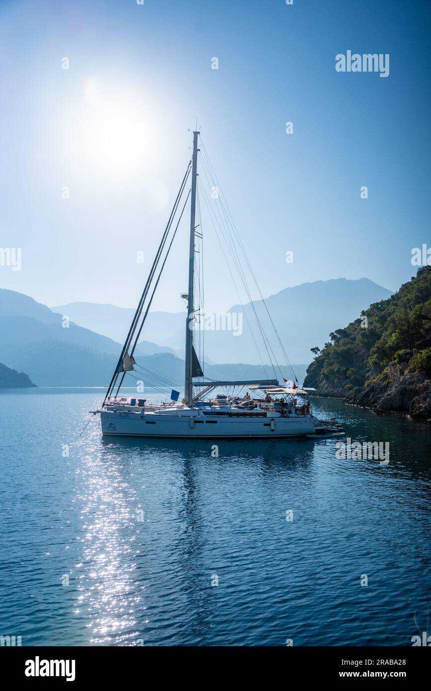 Gemiler island aerial hi-res stock photography and images - Alamy
