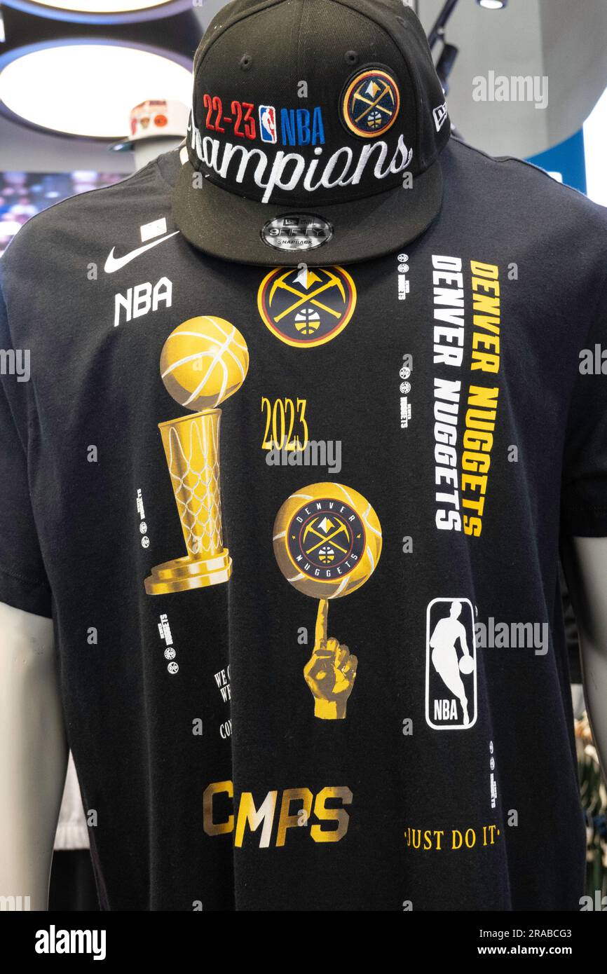 Branded Merchandise at the NBA Flagship Store on 545 Fifth Avenue, New ...