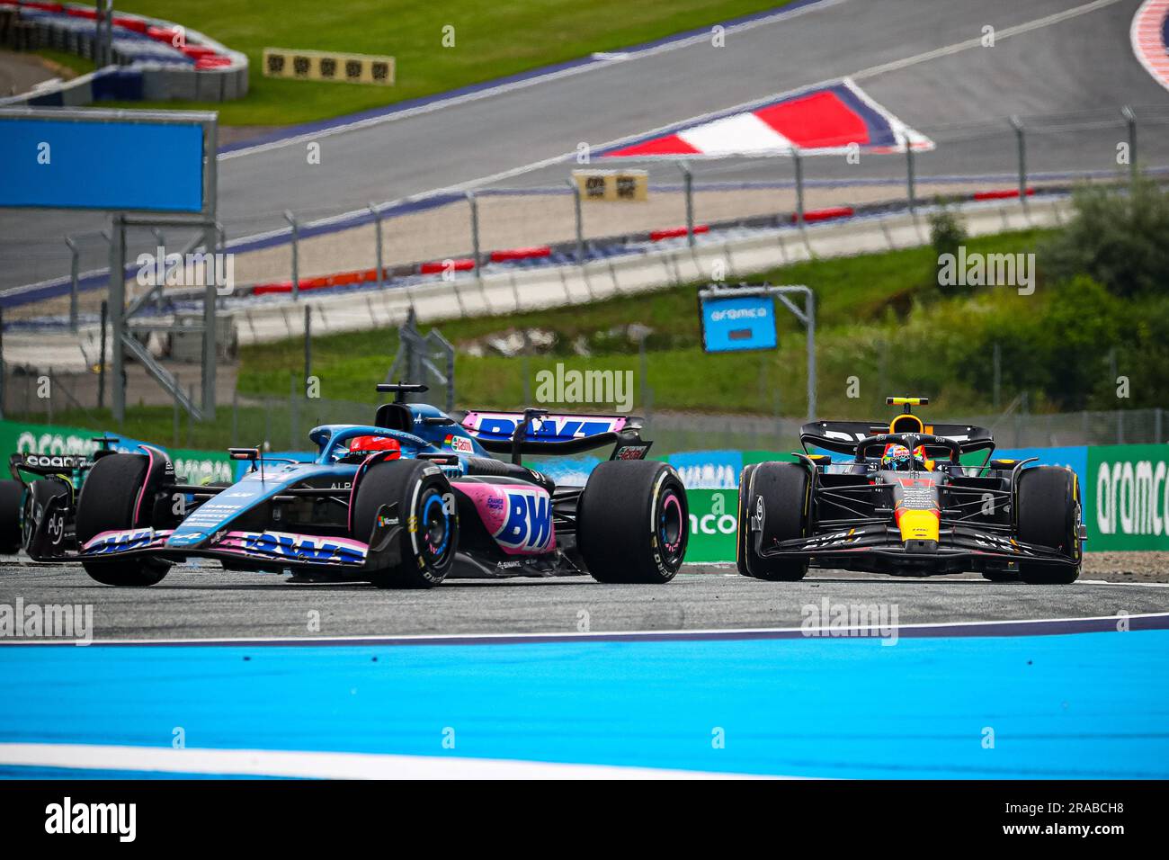 #31 Esteban Ocon, (FRA) Alpine F1 Team during the Austrian GP ...