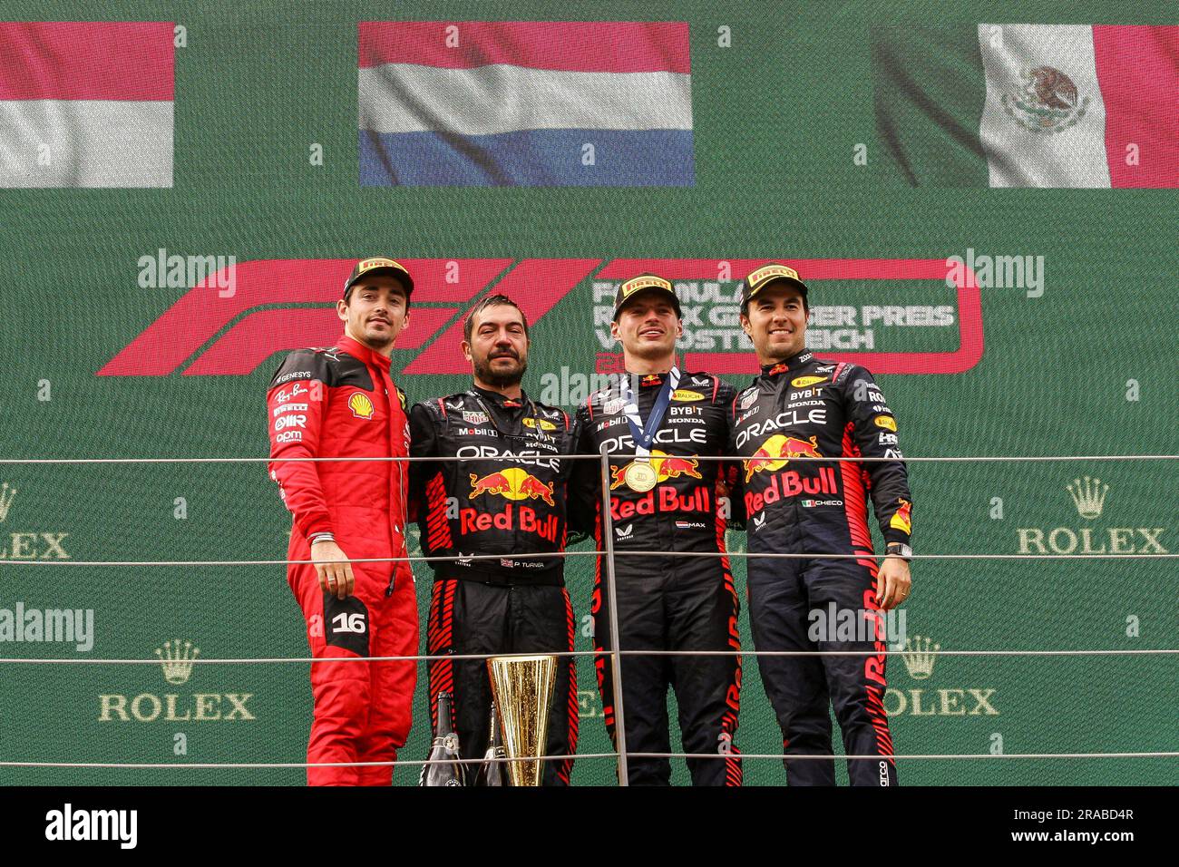 Podium celebration with max verstappen hi-res stock photography and images - Alamy