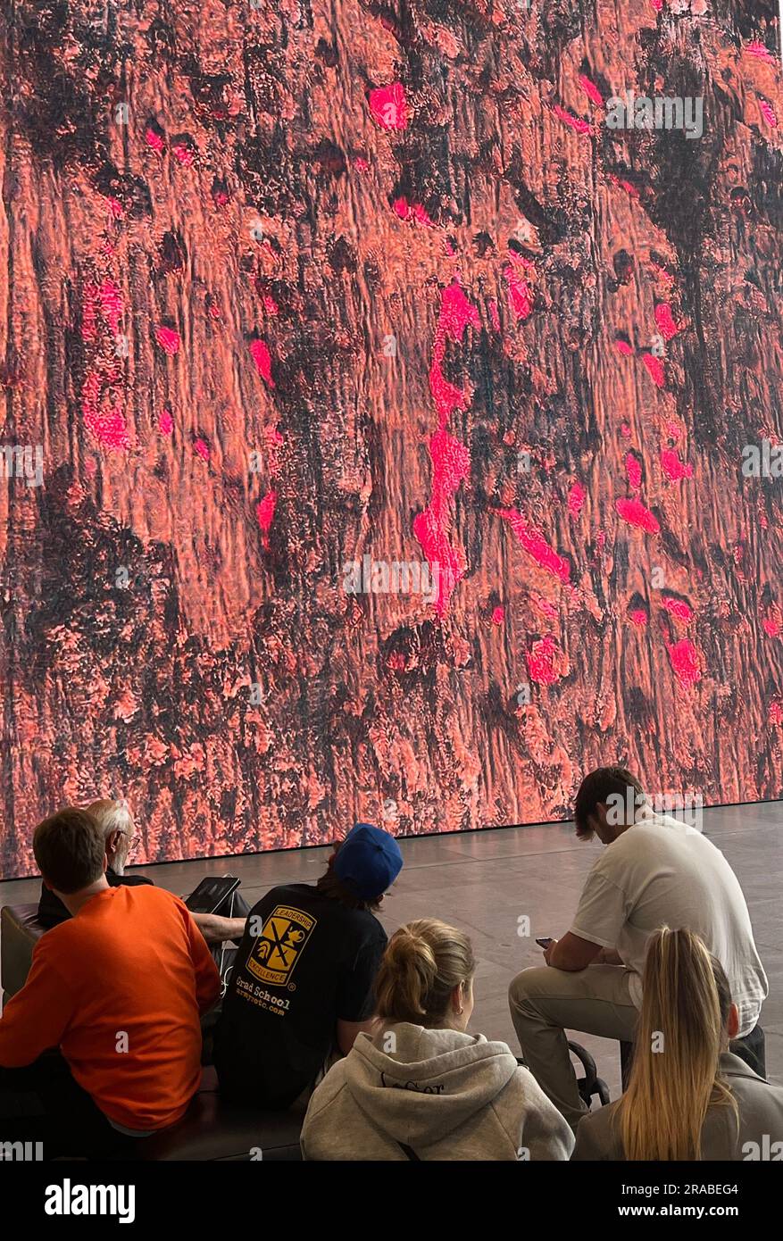 Refik Anadol: Unsupervised: Unsupervised features a digital artwork ...