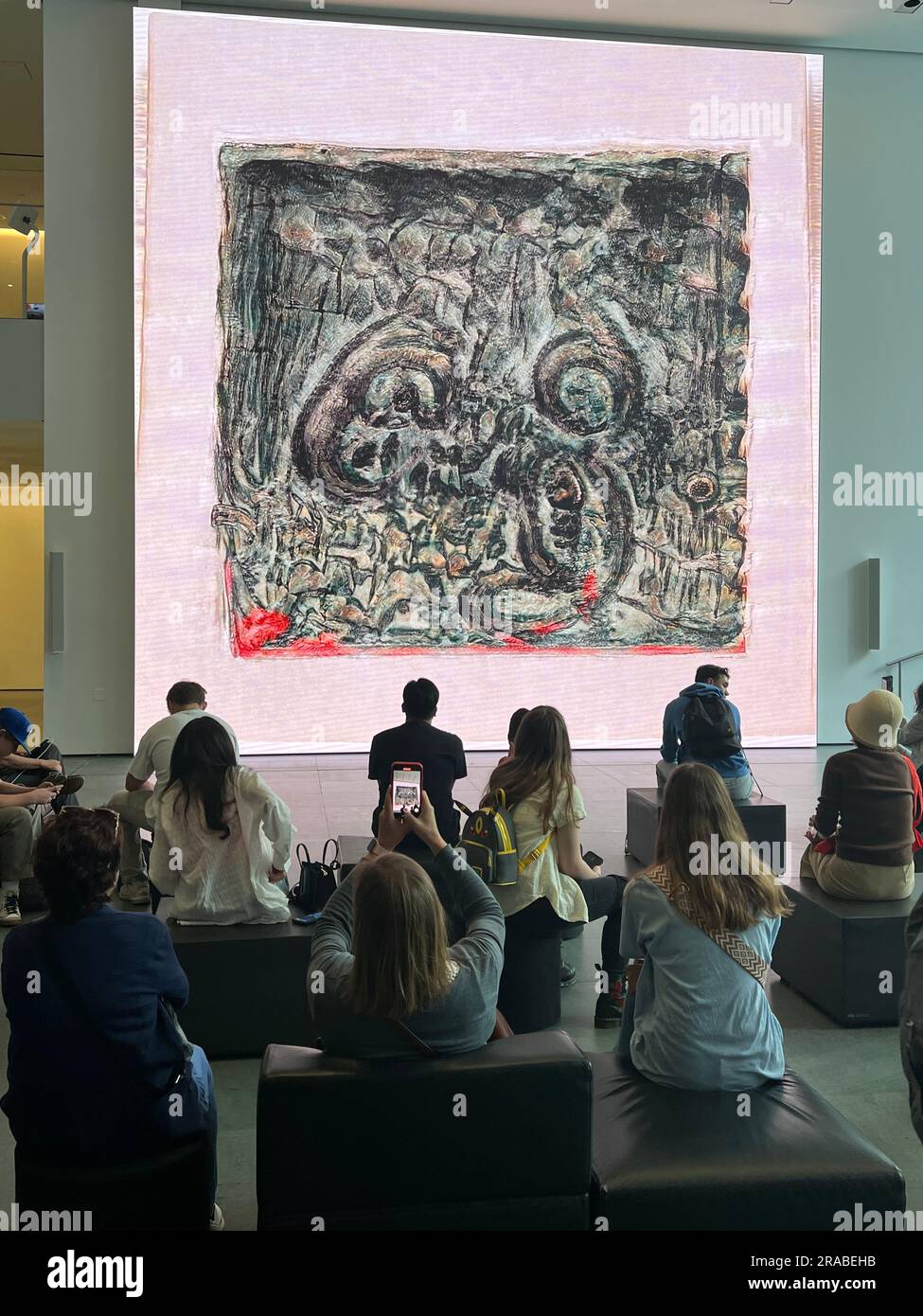 Refik Anadol: Unsupervised: Unsupervised features a digital artwork ...