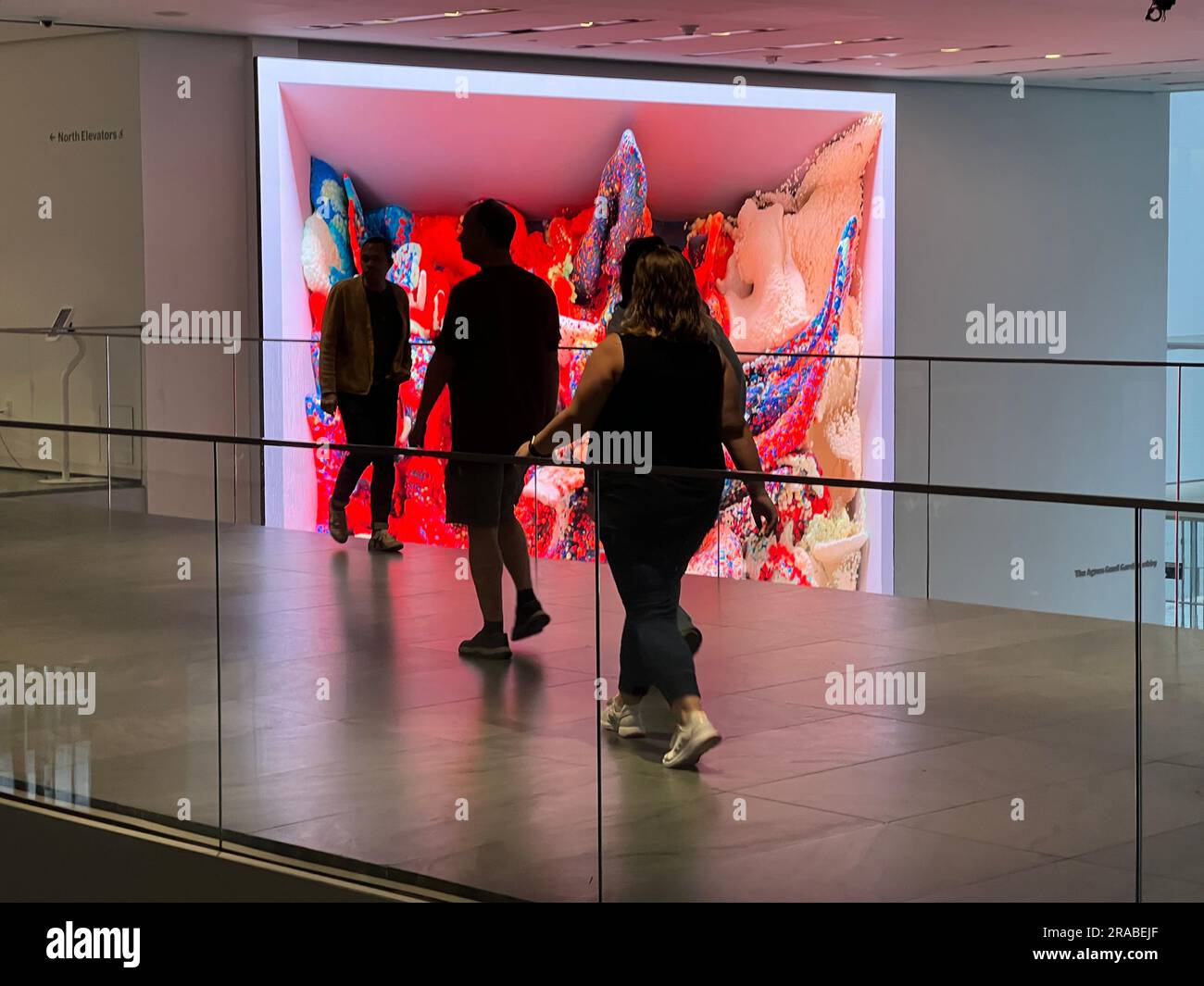 Refik Anadol: Unsupervised: Unsupervised features a digital artwork ...