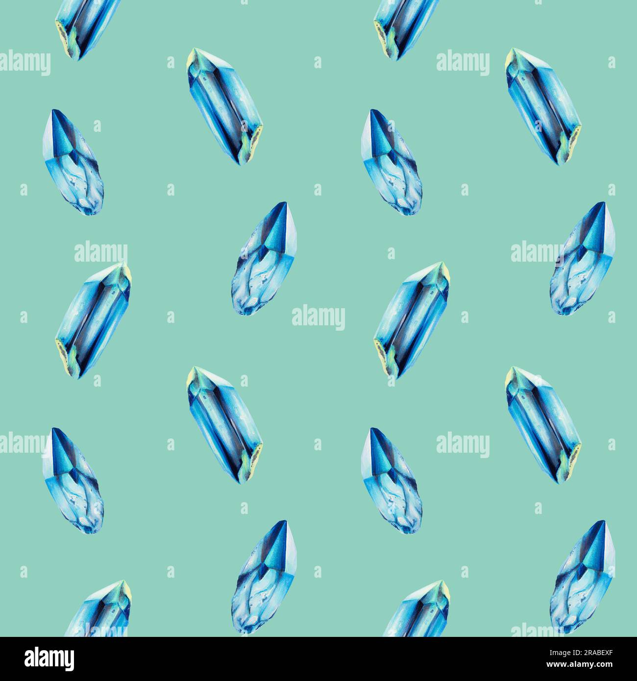 Watercolor frame with ice crystals. Hand painting winter clipart on an ...