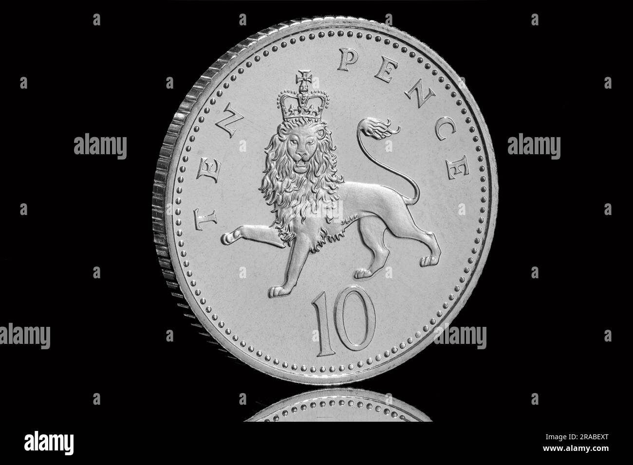 1997 ten pence coin hi-res stock photography and images - Alamy
