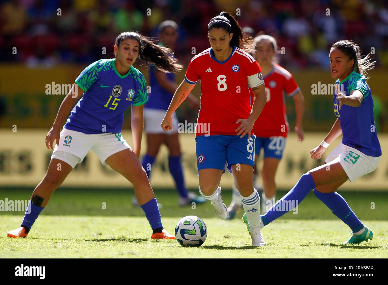 2nd July 2023: Stadium Garrinch, Brasília, DF, Brazil: Womens ...