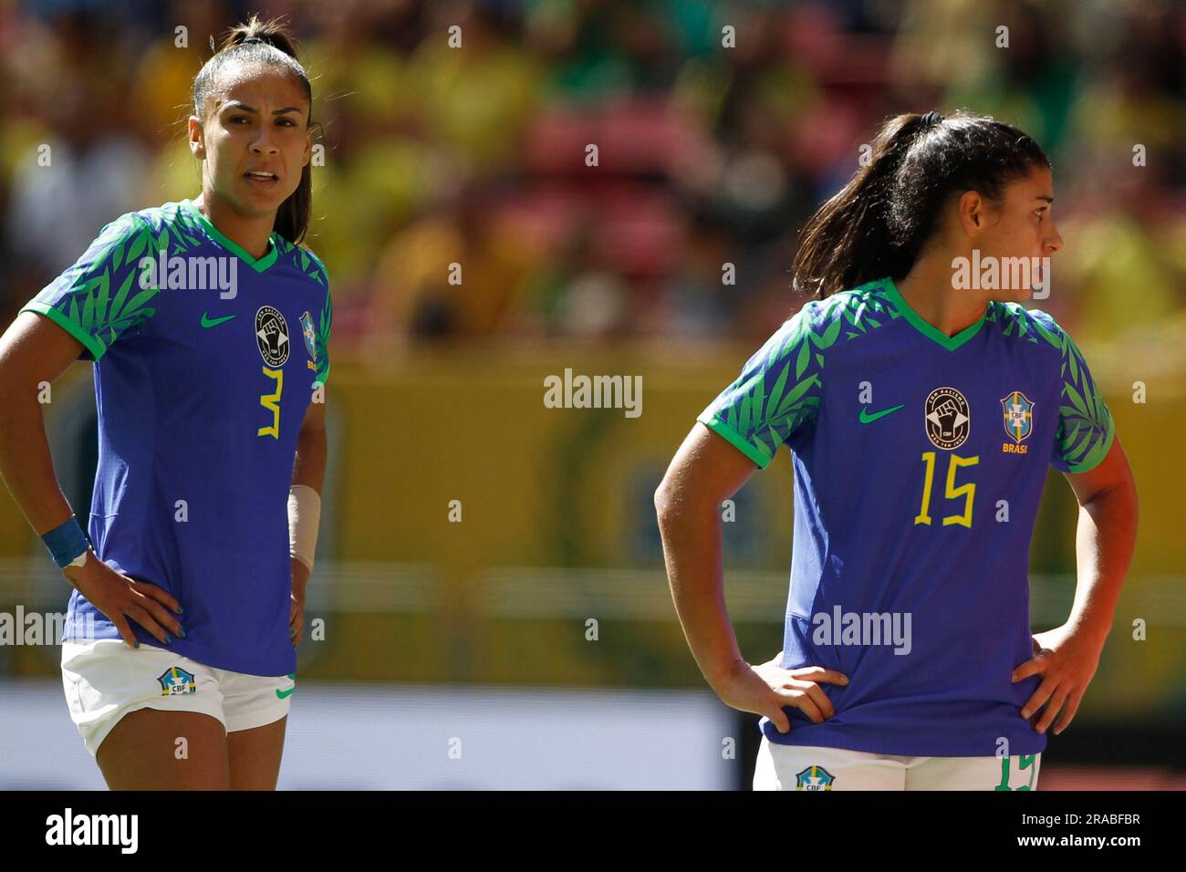 2nd July 2023: Stadium Garrinch, Brasília, DF, Brazil: Womens ...