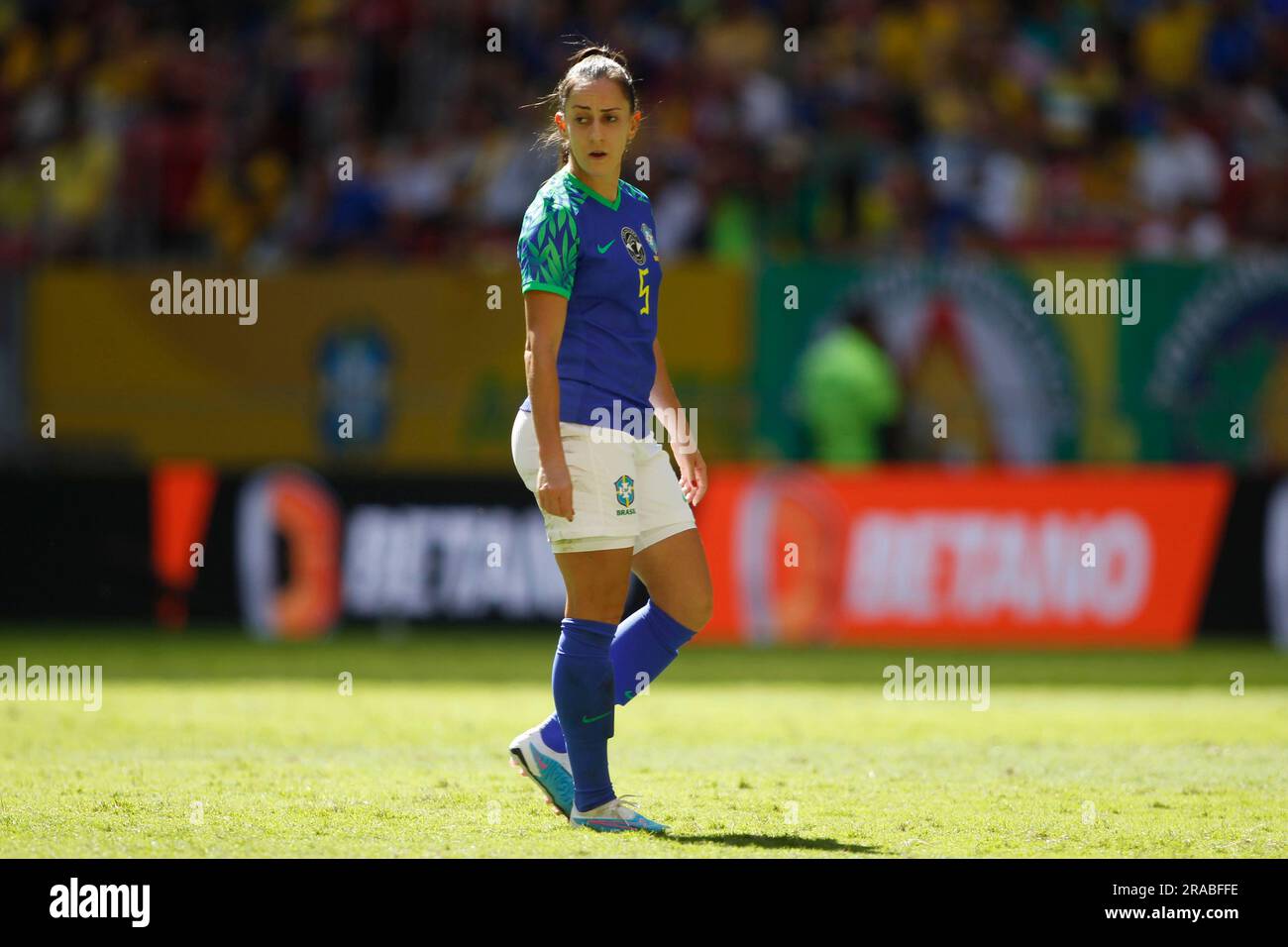 2nd July 2023: Stadium Garrinch, Brasília, DF, Brazil: Womens international lfootball friendly ...