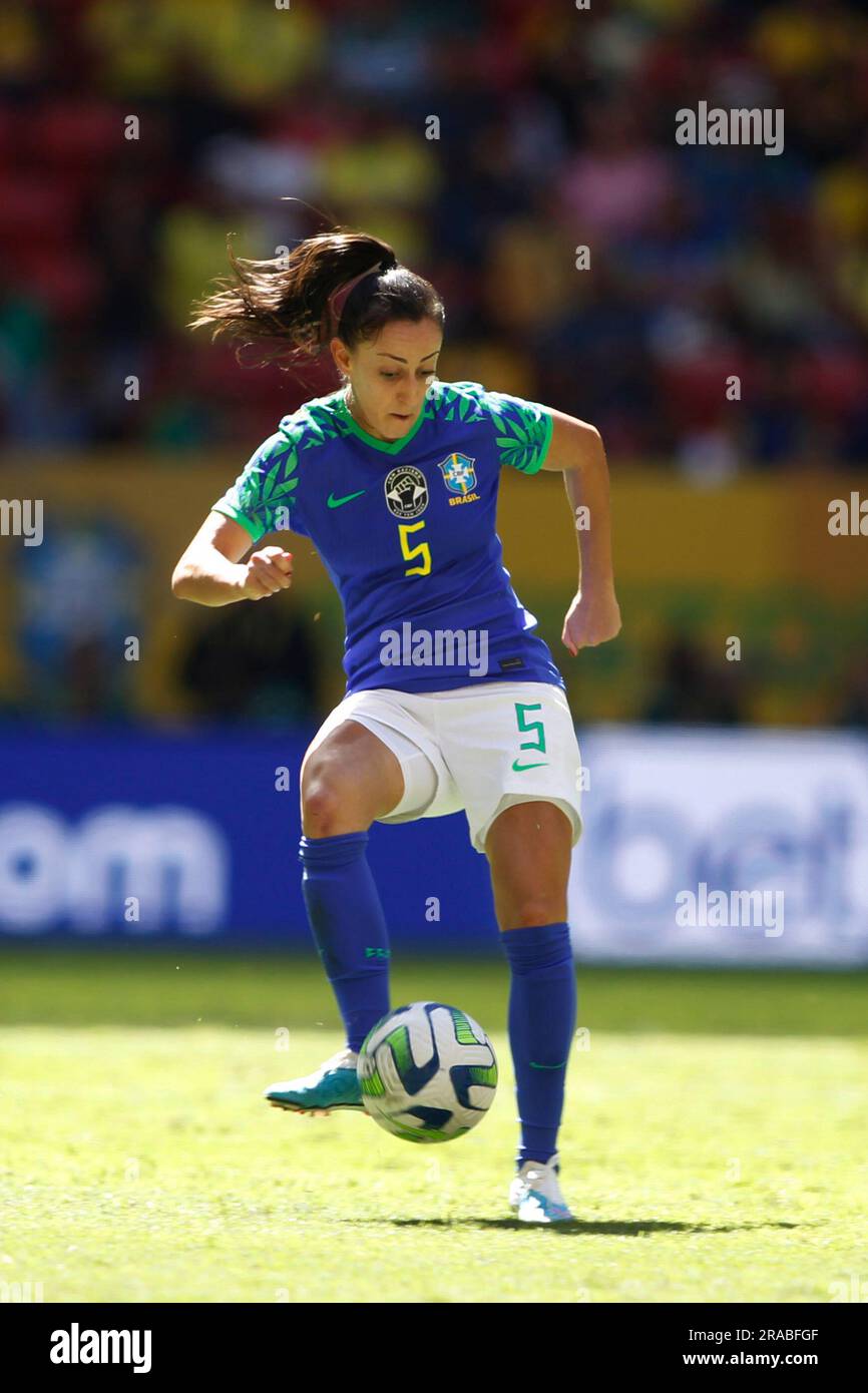 2nd July 2023: Stadium Garrinch, Brasília, DF, Brazil: Womens international lfootball friendly ...
