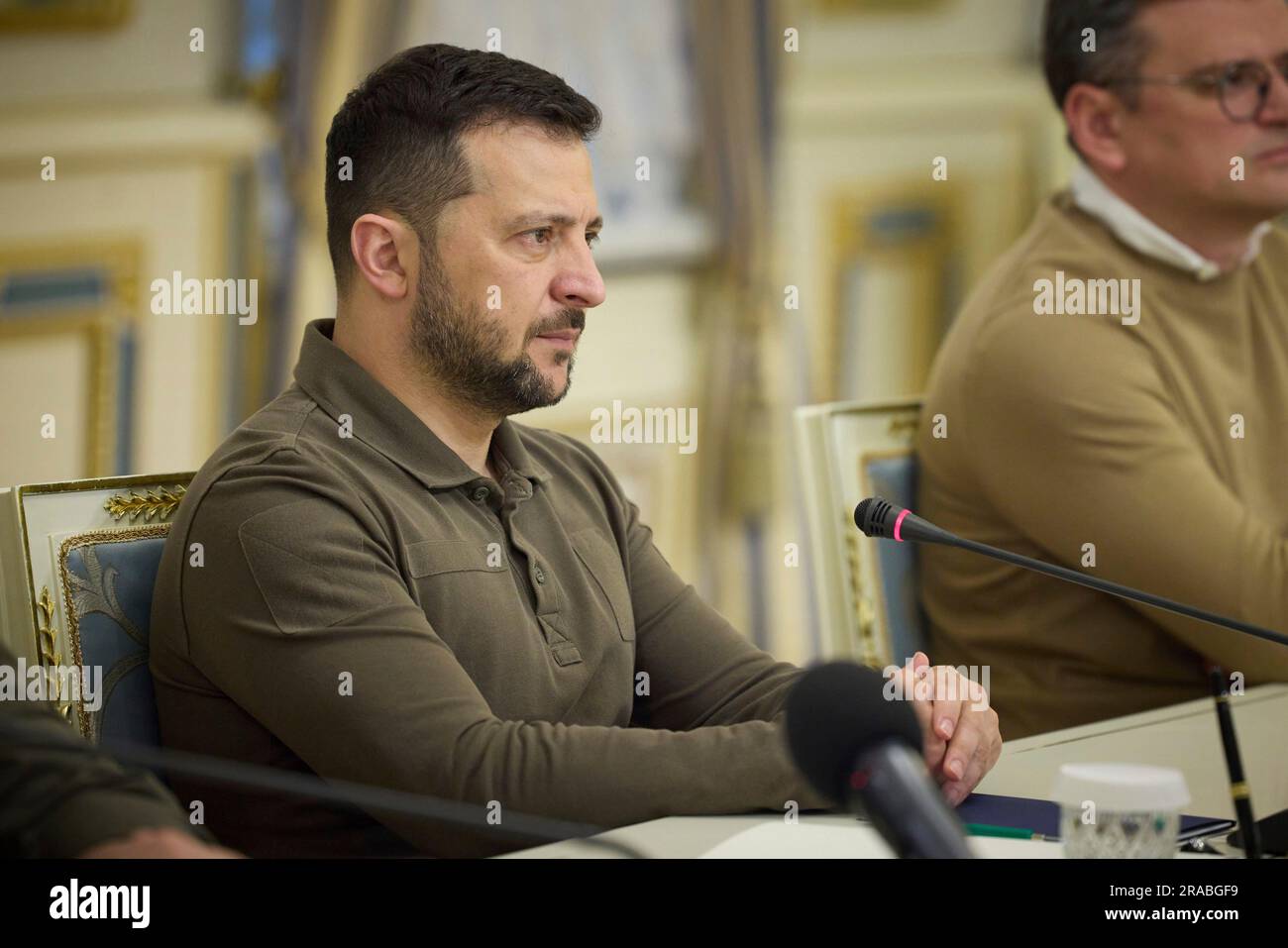 Kyiv, Ukraine. 29 June, 2023. Ukrainian President Volodymyr Zelenskyy ...