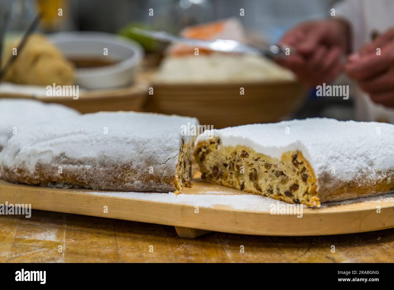 Original Dresdner Christstollen is a raisin stollen according to the ...