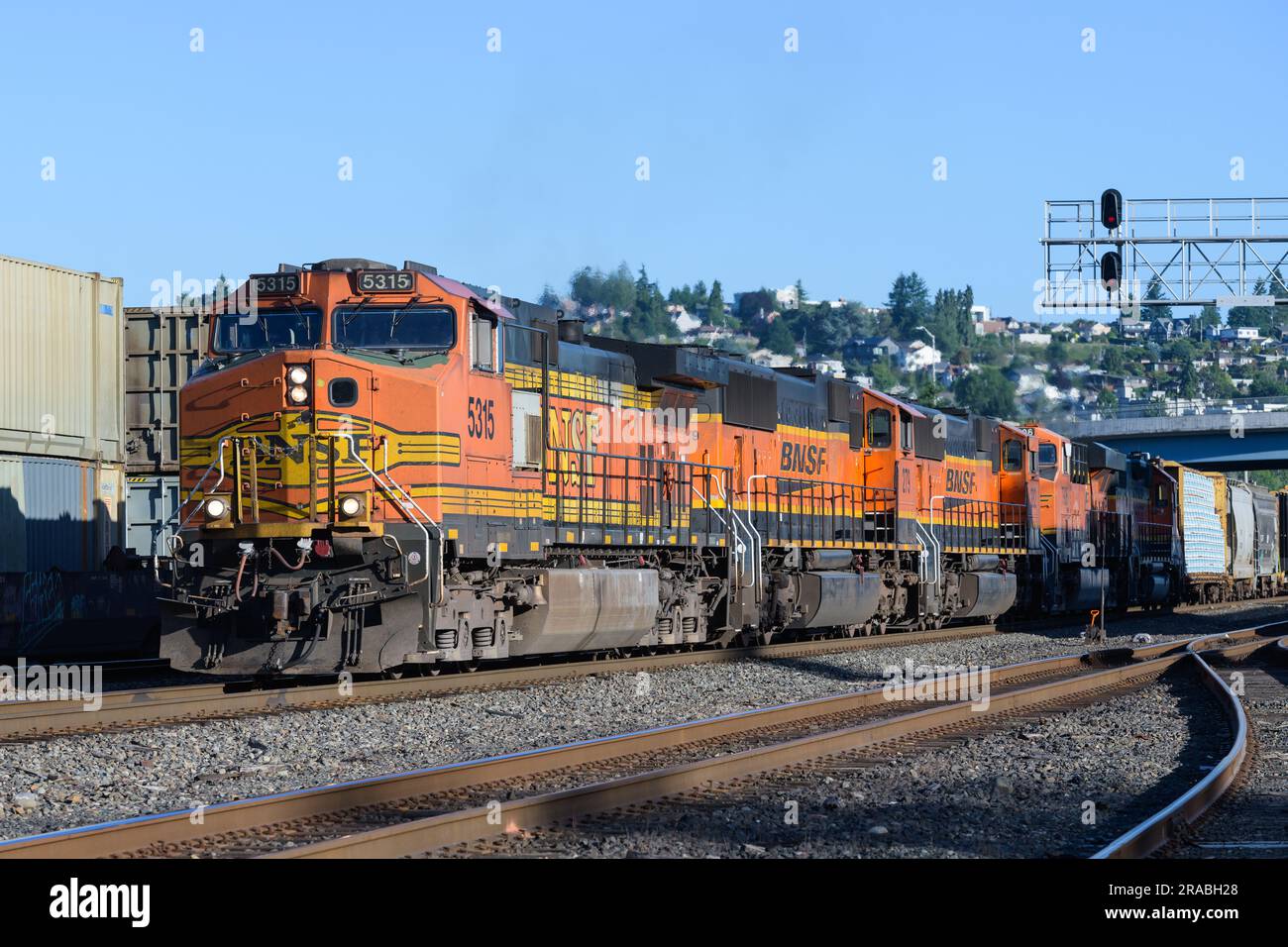 Bnsf freight rail hi-res stock photography and images - Alamy