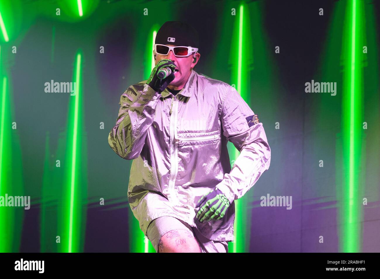 Colombian singer Salomón Villada Hoyos known by his stage name Feid ...