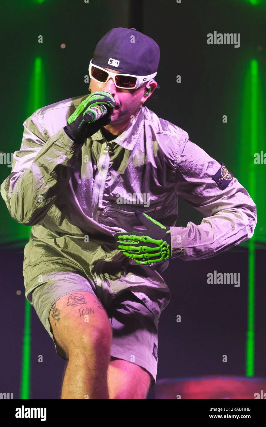 Colombian singer Salomón Villada Hoyos known by his stage name Feid ...