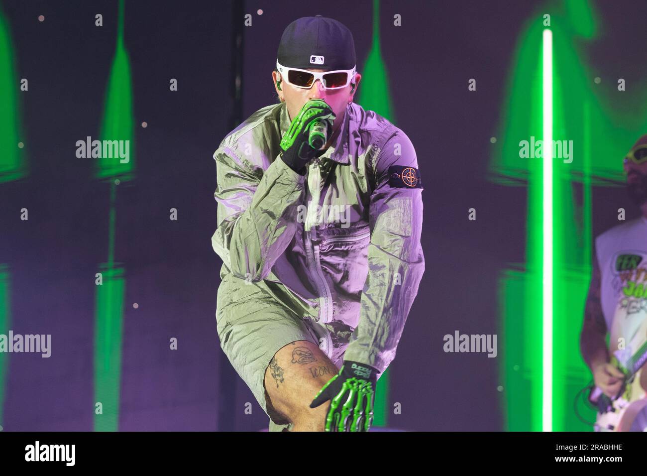 Colombian singer Salomón Villada Hoyos known by his stage name Feid ...