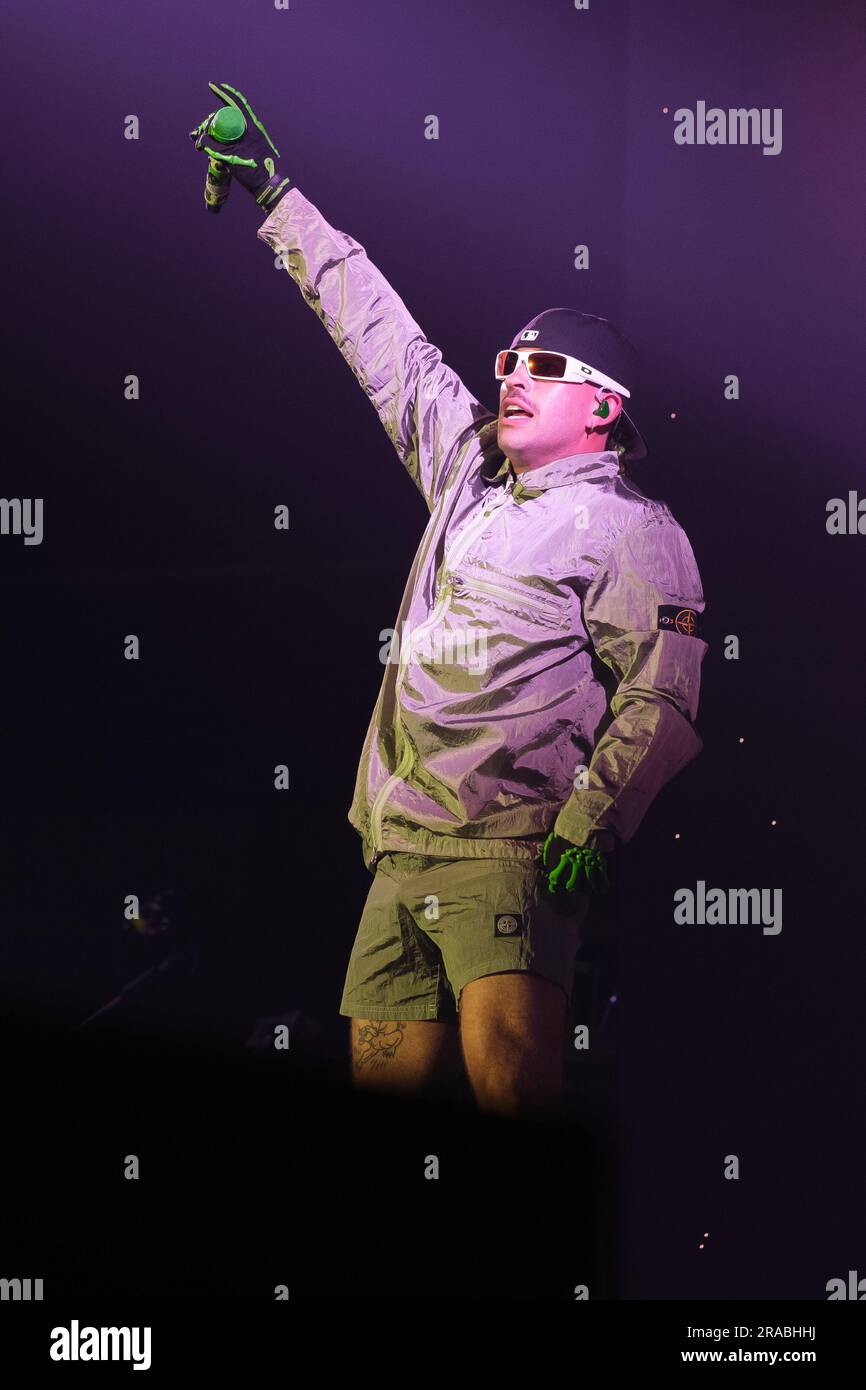 Colombian singer Salomón Villada Hoyos known by his stage name Feid ...