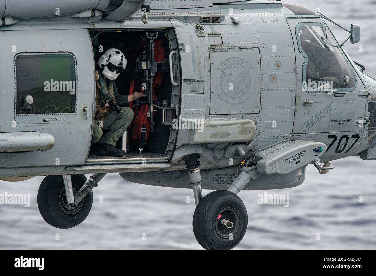230702-N-FQ639-1003 SOUTH CHINA SEA (June 12, 2023) Naval Air Crewman ...
