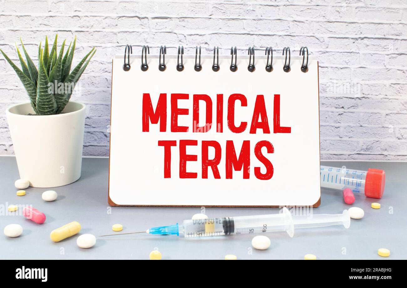 Doctor terms hi-res stock photography and images - Alamy