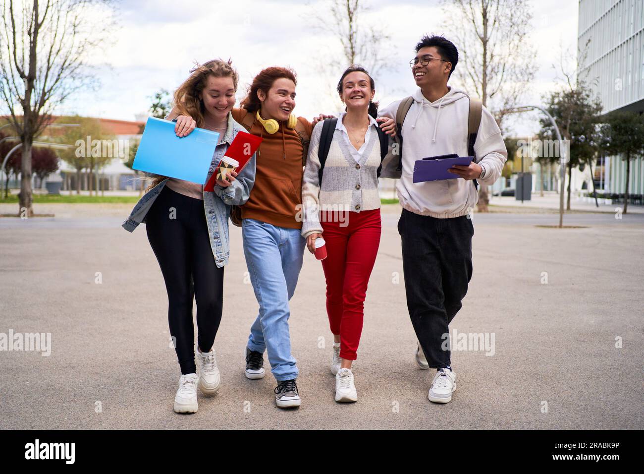 Europe university diverse group hi-res stock photography and images - Alamy