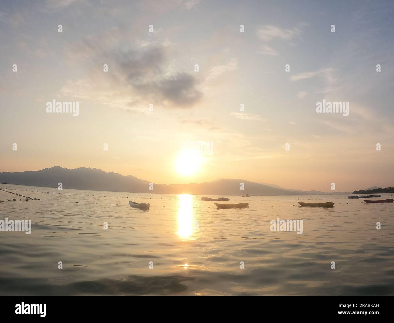 Sunset from All Hands Beach in Subic Bay Freeport Zone in Olongapo ...